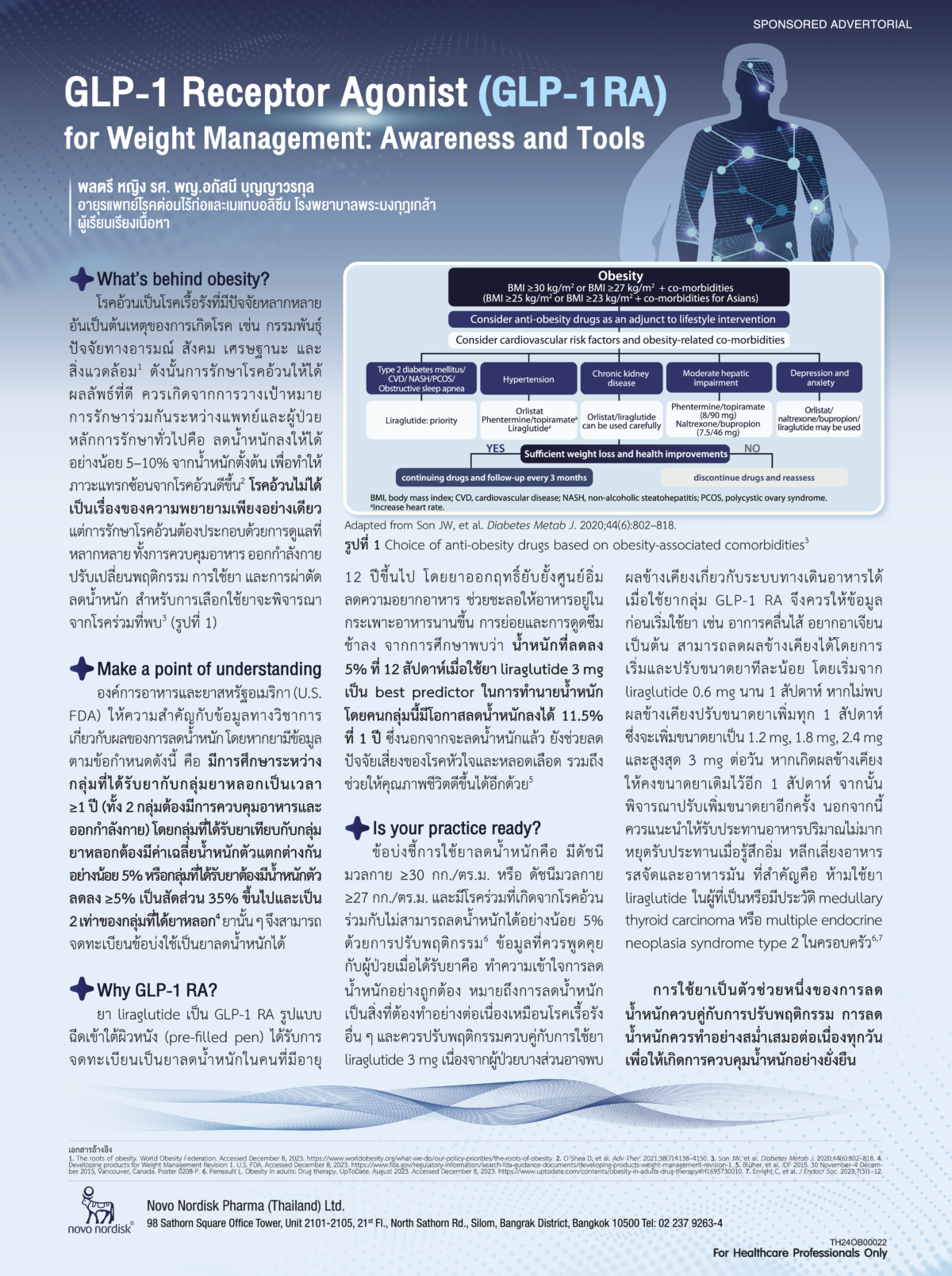 Novo_Nordisk_GLP-1 Receptor Agonist (GLP-1 RA) for Weight Management_Awareness and Tools - Medcomms
